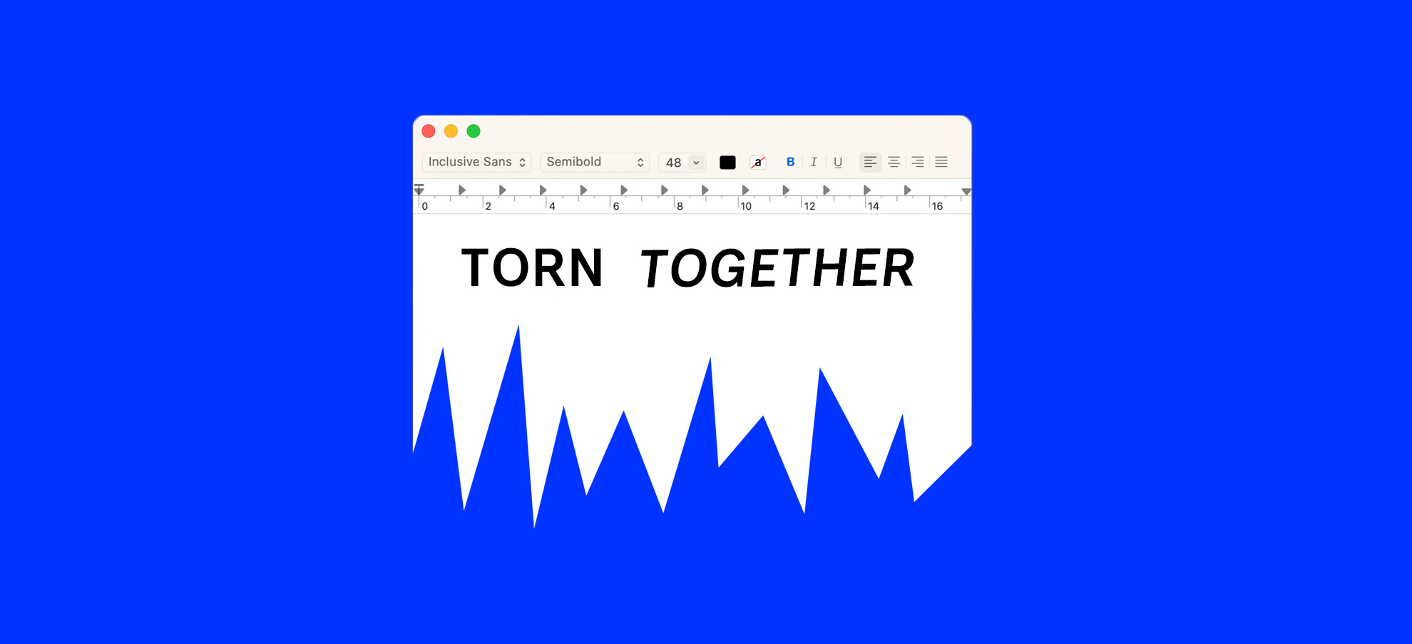 Torn Together - Art Gene
